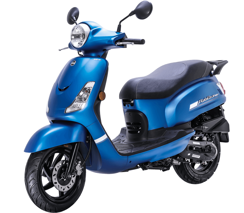 SYM Fiddle II 50 Motorbike | Stylish & Classic Design from Taiwan ...